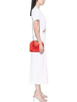 LOUIS VUITTON 2015 Epi Alma Bb Satchel Orange