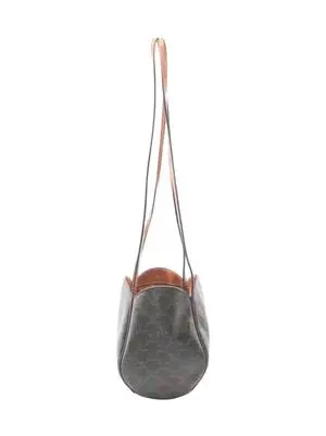 Celine Triomphe Canvas Marlou Shoulder Bag - Brown