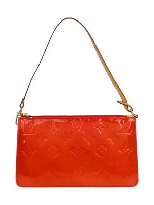LOUIS VUITTON Louis Vuitton 2005 Lexington Monogram Vernis Handbag Red