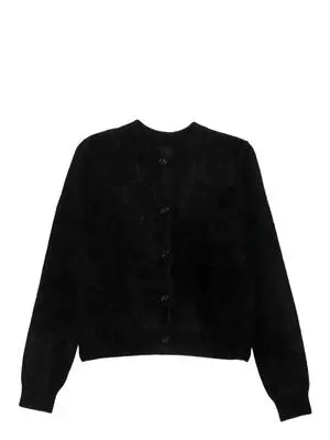 THOM KROM Brushed-Knit Button-Up Cardigan