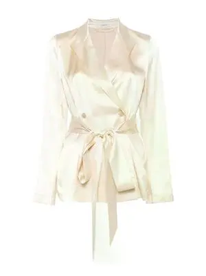 JOSEPH Archer Button-up Blazer - Neutrals