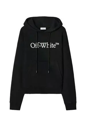 Off-White Logo Hoodie - Black