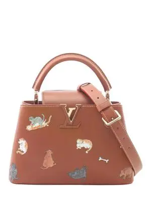 LOUIS VUITTON 2021-2026 Grace Coddington Capucine Bb Satchel - Brown