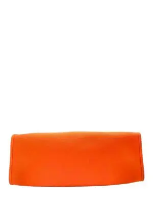 Hermès Hermès Herbag Zip Leather And Toile 39 Satchel Brown