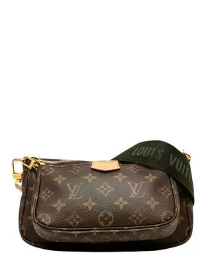 LOUIS VUITTON Monogram Multi Pochette Accessoires Satchel - Brown