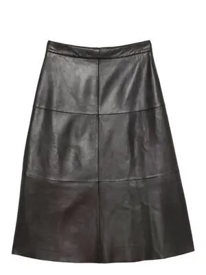 P.a.r.o.s.h Midi Skirt - Brown