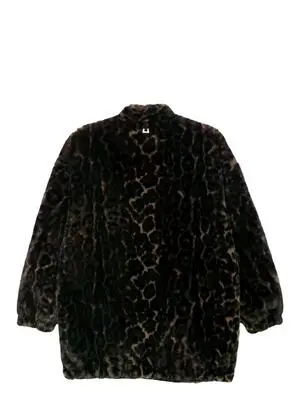 Apparis Jane Leopard-print Coat - Brown