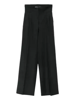 DE SANTIS DE SANTIS Pleated Wide Leg Trousers