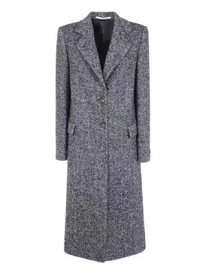 Tagliatore Amanda Single-breasted Coat - Black