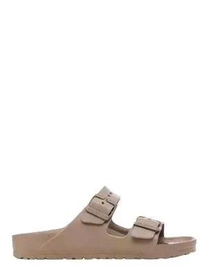 BIRKENSTOCK Birkenstock Arizona Slides With Buckle Fastening Grey