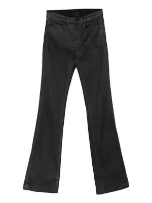 THOM KROM Thom Krom Coated Flared-Leg Trousers