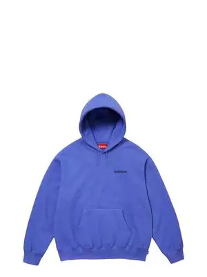 Supreme Immortal Logo-print Hoodie - Blue