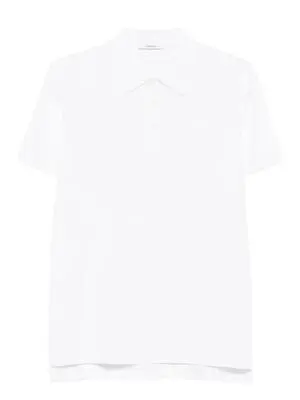 Givenchy Logo-patch Short-sleeve Polo Shirt - White