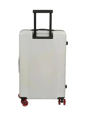 FLOYD Logo-print Four-wheel Suitcase - White