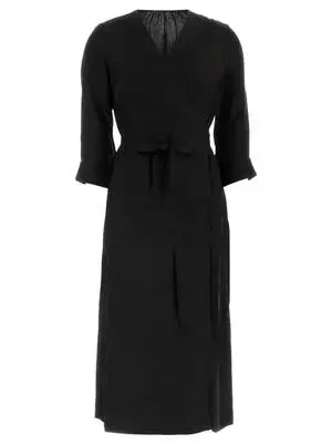 UMA WANG Anthea Wrap Midi Dress