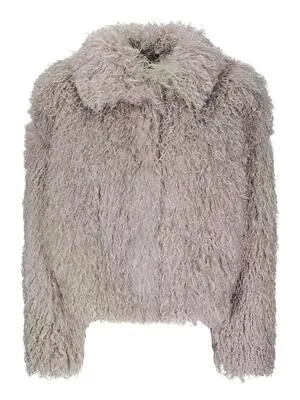 Tagliatore Faux Fur Coat - Neutrals