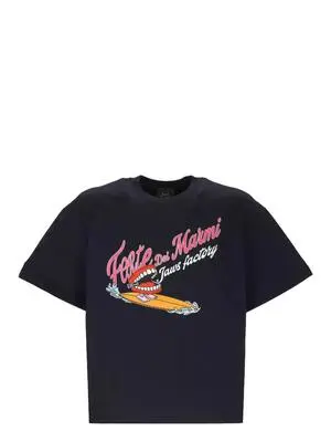 JAWS Graphic-print T-shirt - Black