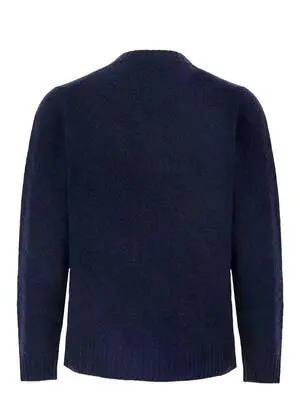 KANGRA Ribbed-trim Knit - Blue