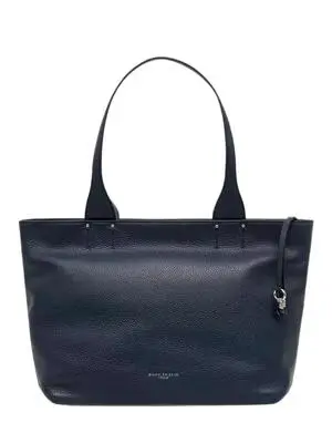 GIANNI CHIARINI Barbara Leather Tote Bag - Blue