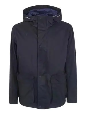 Herno Hooded Cotton Jacket - Blue