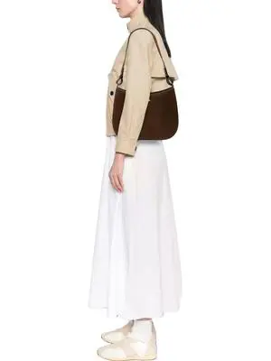 Burberry 2000-2017 Leather Shoulder Bag - Brown