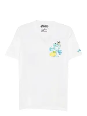 MC2 SAINT BARTH Graphic-print T-shirt - White