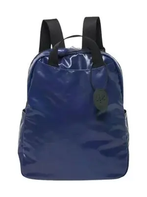 JACK GOMME Lami Coated Backpack - Blue