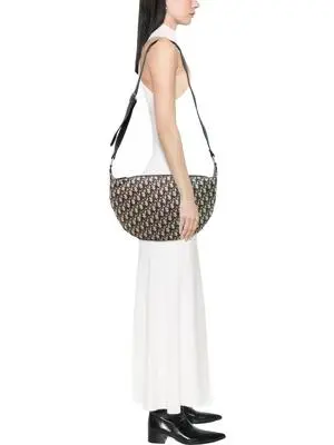 Dior Oblique Canvas Crossbody Bag - Blue