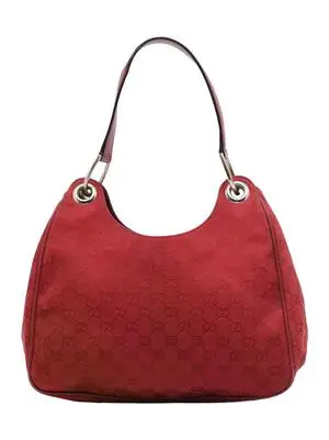 Gucci 2016-2026 Gg Canvas Colbert Shoulder Bag - Red
