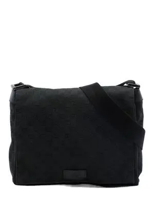 Gucci 2016-2026 Gg Canvas Crossbody Bag - Black
