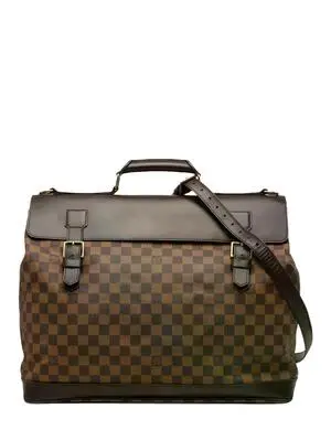 LOUIS VUITTON Damier Ebene West End Pm Travel Bag - Brown