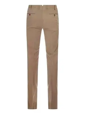 PT TORINO Pressed-crease Trousers - Brown