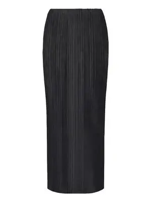 ISSEY MIYAKE Pleated Midi Skirt