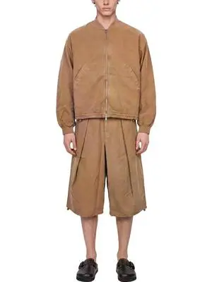You Must Create Basement Bomber Jacket - Neutrals