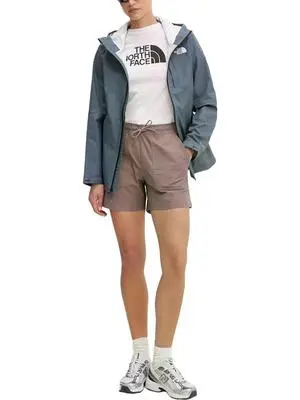 Columbia Drawstring Waist Patch Pocket Shorts - Brown