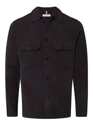 Orlebar Brown Brigg Merino Shirt Jacket - Brown