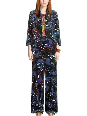 DRIES VAN NOTEN DRIES VAN NOTEN Cropped Velvet Blazer