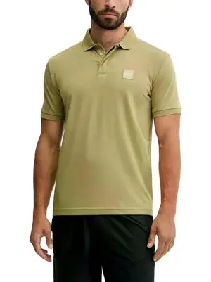 EA7 Logo Polo Shirt - Green