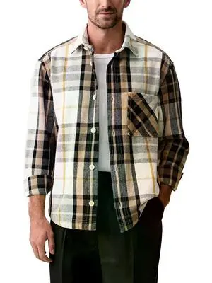 JOOP! Check-pattern Patch-pocket Jacket - White