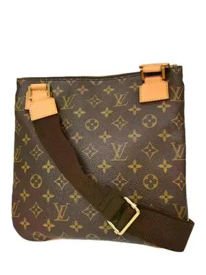 LOUIS VUITTON 2005 Pochette Bosphore Cross Body Bag - Brown