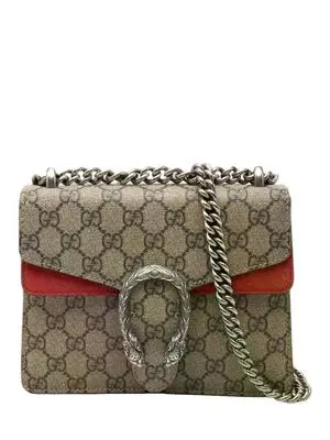 Gucci 2016-2026 Small Gg Supreme Dionysus Crossbody Bag - Neutrals