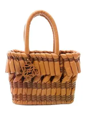 Loewe Nappa Tubular Basket Tote Bag - Brown