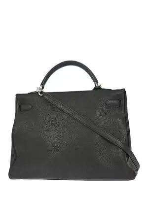 Hermès Hermès 35 Kelly Retourne Tote Bag Black