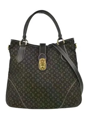 LOUIS VUITTON Louis Vuitton Elegie Monogram Tote Bag Brown