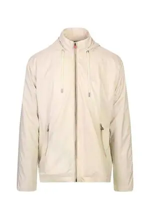 Kiton Zip-up Hooded Jacket - Neutrals