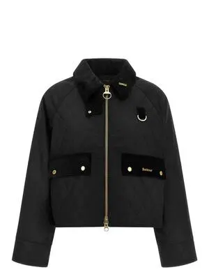 Barbour Spey Icons Quilted Jacket - Black