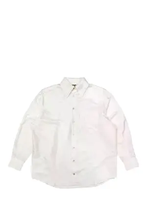 HAI Hai Franco Shirt - Ivory Slub Texture Button-Down