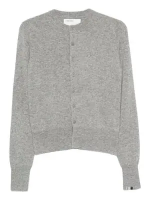 Extreme Cashmere Button-up Cardigan - Grey