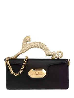 LANVIN Pencil Cat Nano Bag - Black