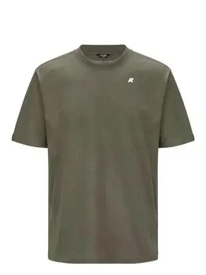 K-WAY Solo Logo-patch Crew-neck T-shirt